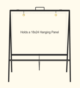 Display Posts And Frames For Signs - Handicap Sign Inc.