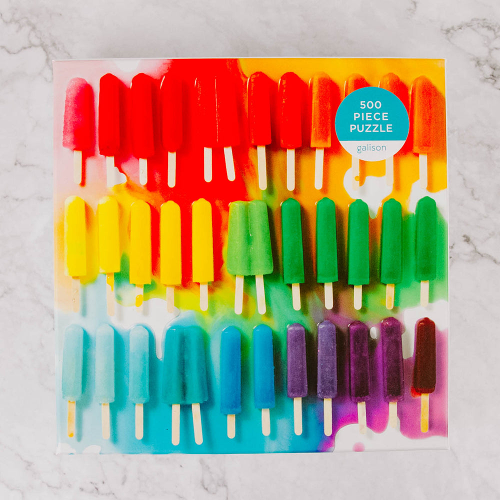 Popsicles Rainbow Puzzle - Linabella