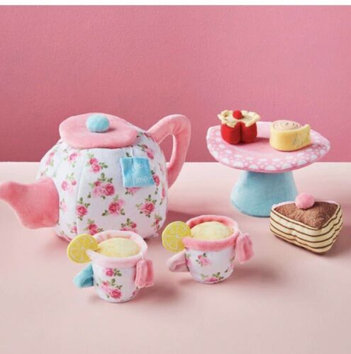 Tea Party Plush Set by Mud Pie - Linabella