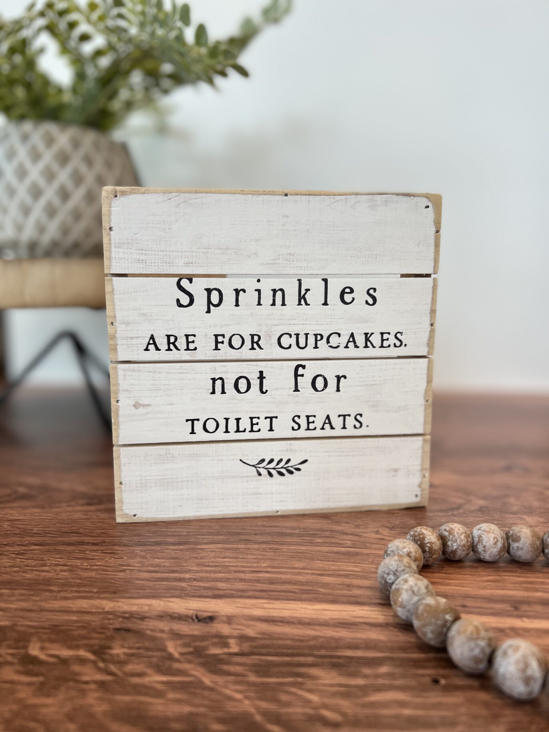 Sprinkles Pallet Sign - Linabella