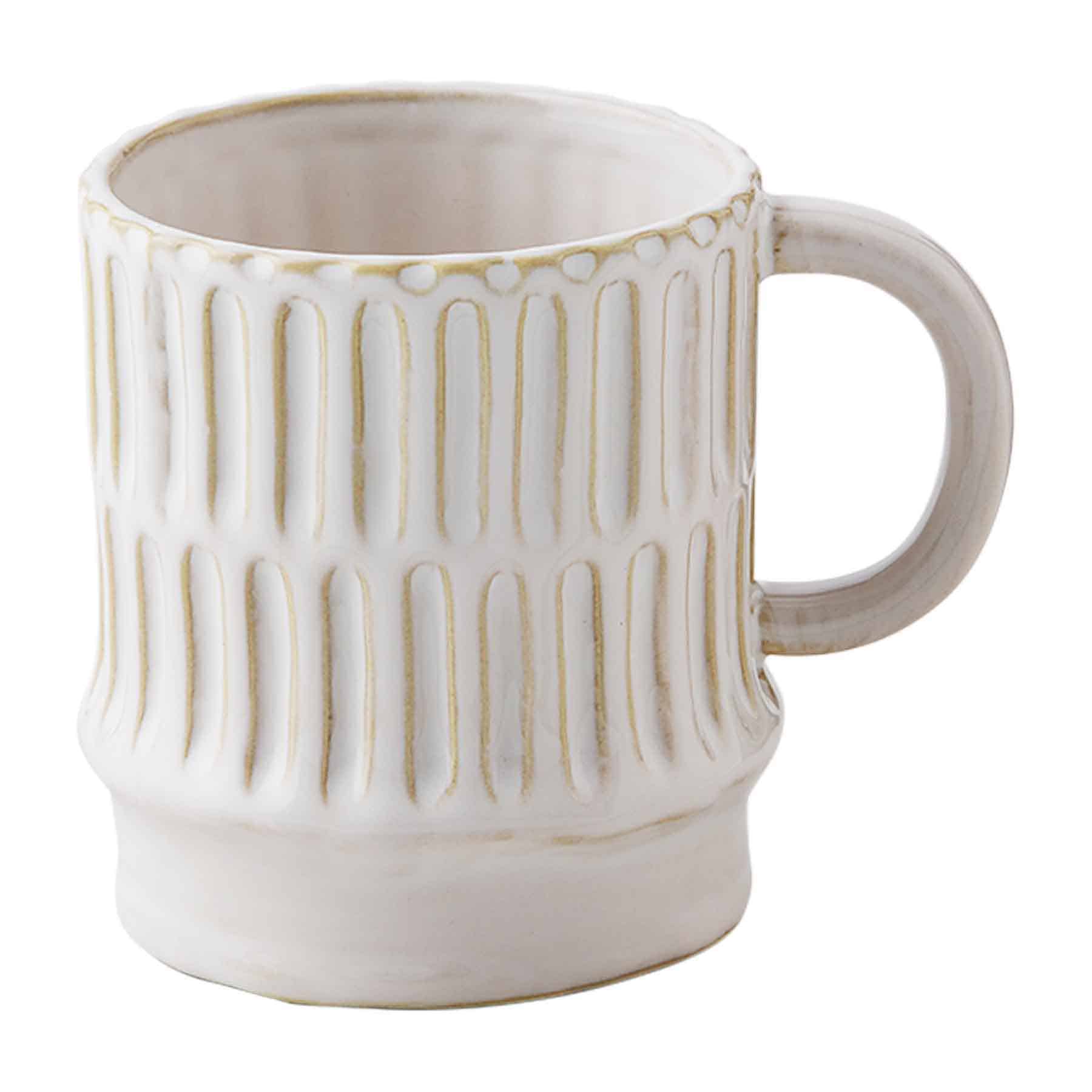 Textured Stoneware Mug - Linabella